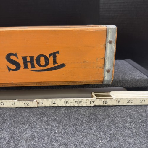 Vtg 50s 60s Big Shot Soda Pop Wood Crate Box Jefferson Bottling New ...