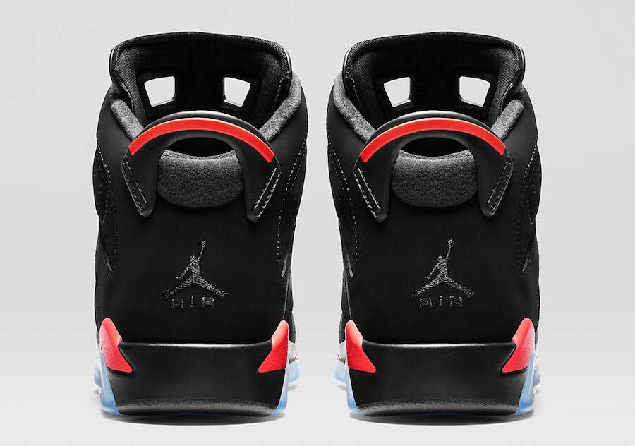 2014 Nike Air Jordan 6 VI Retro BG Black/Infrared 384665-023 Size 6.5y ...