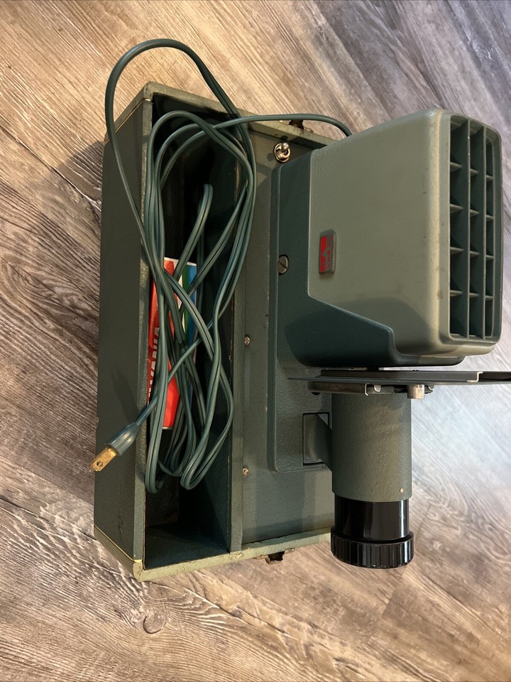 Vintage Argus 300 Automatic Slide Projector With Case | eBay