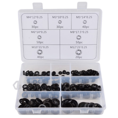 Internal Tooth Star Lock Push On Lock Washers Speed Clips Kit Faterner ...