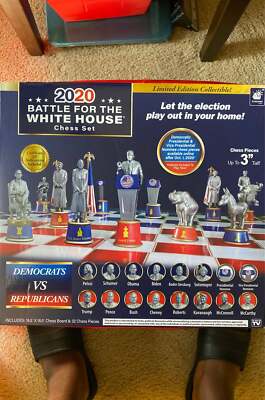 Battle for the White House Chess Set | eBay