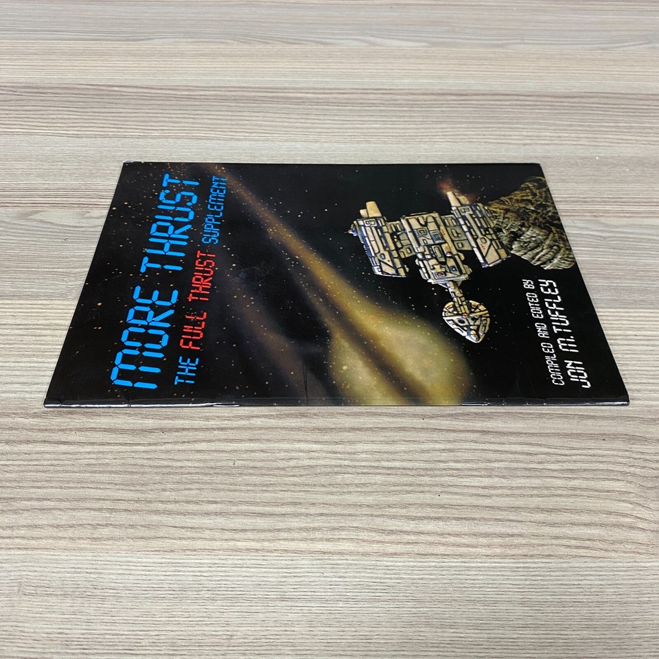 MORE THRUST THE FULL THRUST SUPPLEMENT RPG ROLE-PLAYING SOFTBACK BOOK 1993 | eBay Australia