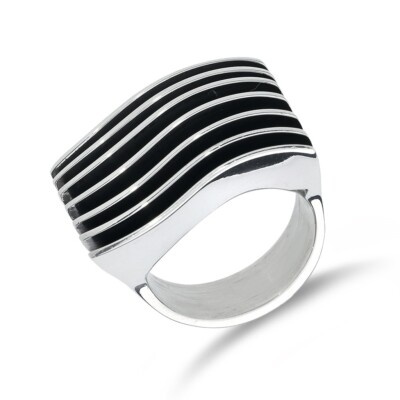 James Bahe Sterling Silver Vintage Navajo 7 Ridged Ring SR-4281 | eBay