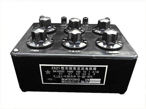 ZX21 DC Resistance Box (six Switches) Adjustable Resistance Box ZX21 ...