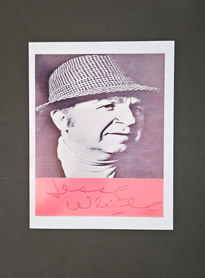 Jesse White - Hand-Signed Autograph - Reprint - Ventage - The Maytag ...