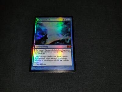 MTG 1x Magic 2013 M13 blue mythic rare LP German FOIL Omniscience | eBay