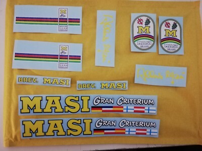 Kit adesivi compatibili Masi Gran Criterium decal | eBay