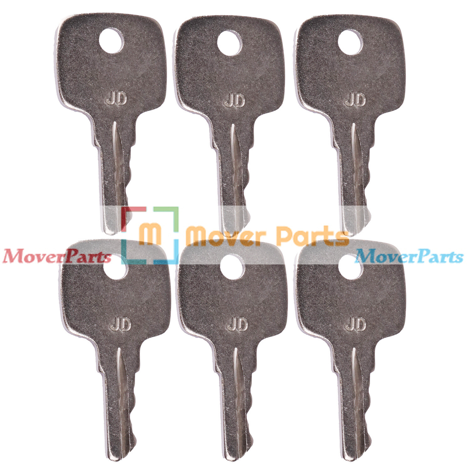 6X Ignition Key AR51481 For John Deere Tractor 322 330 332 655 755 756 ...