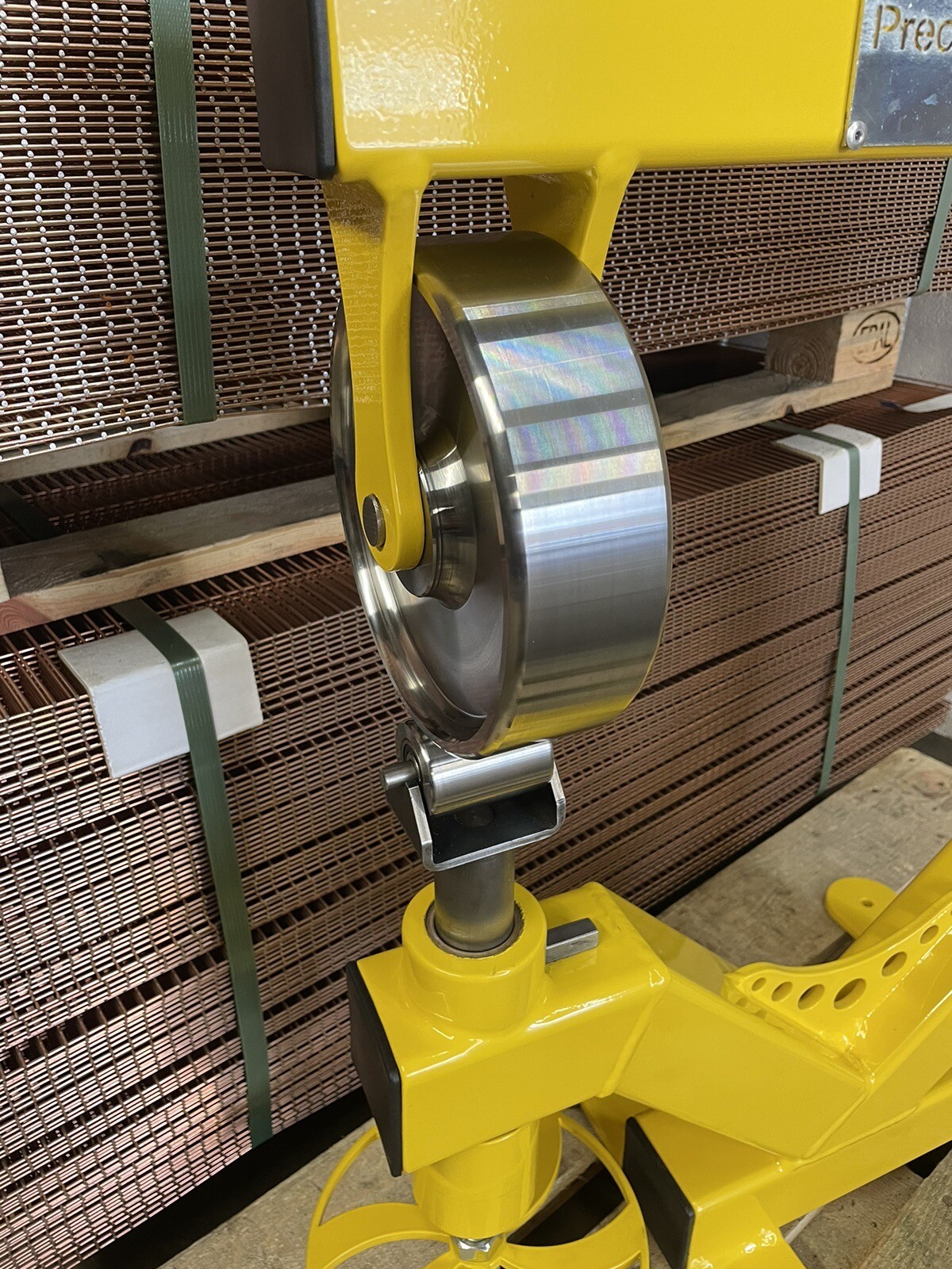 Bench Top English Wheel, Complete Set Up. Wheeling Machine. Made In ...