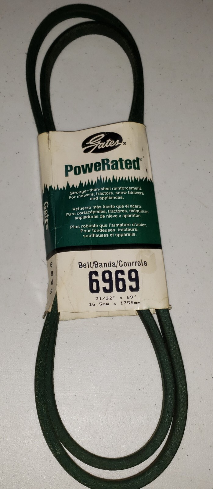 Accessory+Drive+Belt-FHP+Medium+Horse-Power+V-Belt+Lower+Gates+6969 for ...