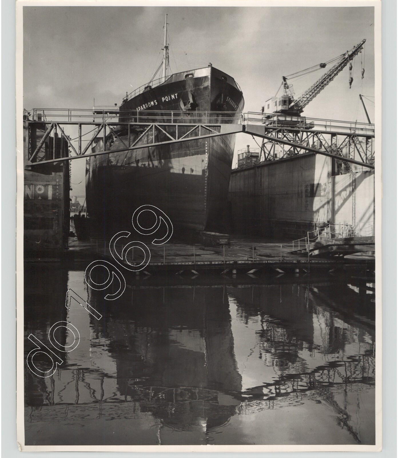 Damaged SS SPARROWS POINT Tanker Ship SAN FRANCISCO 1947 Press Photo | eBay
