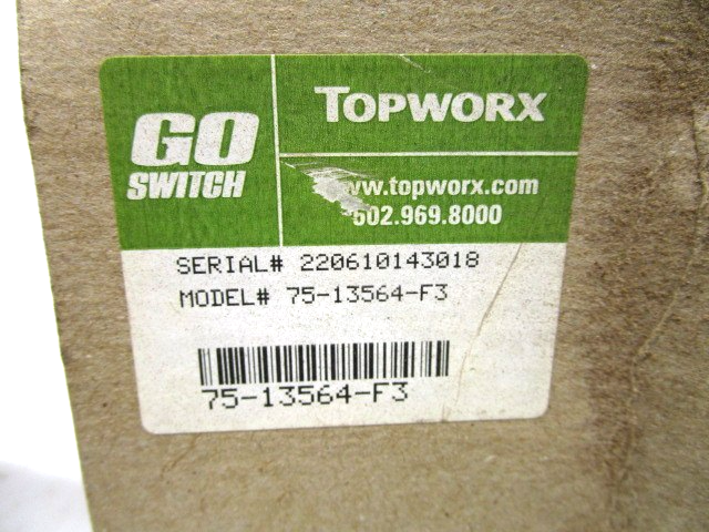 TOPWORX GO SWITCH 75-13564-F3 PROXIMITY SWITCH | eBay