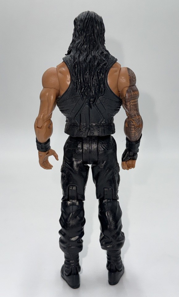 WWE 2013 Mattel Roman Reigns Wrestling Action Figure Shield Chest Logo ...