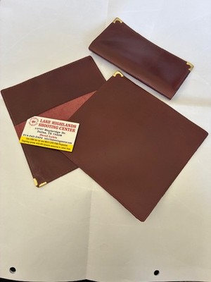 Top grain burgundy cowhide leather checkbook cover ADDRESS BOOK COVER ...