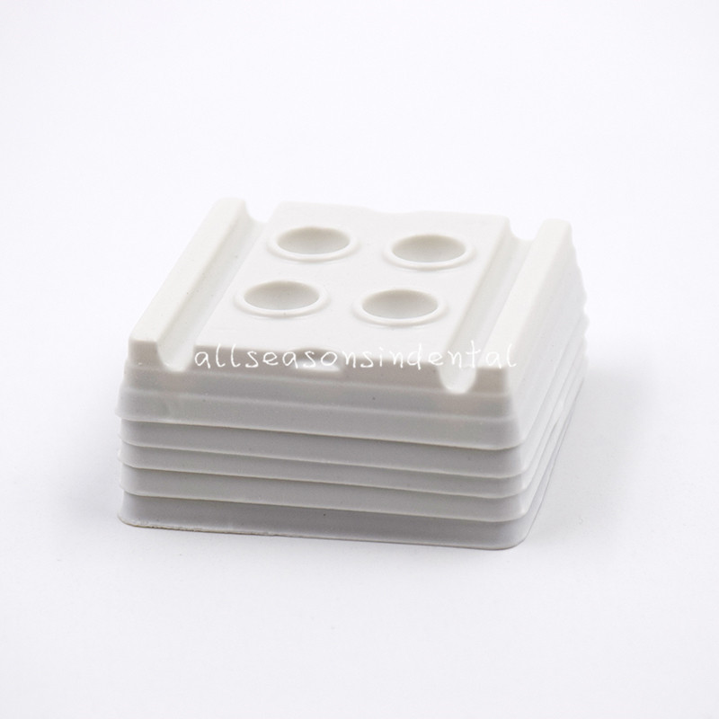 10 Pcs Bonding Composite Adhesive Mixing Wells Trays 4 Holes Model ...