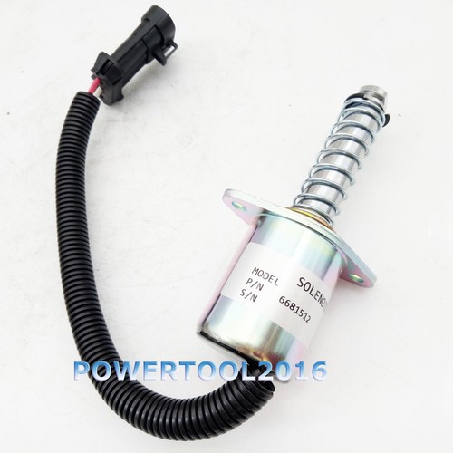 6681512 BobCat Skid Steer Lock Solenoid Parking Brake S150 S160 S185 ...