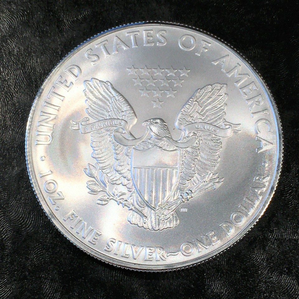 2010 Uncirculated American Silver Eagle US Mint Issue 1oz Pure Silver # ...