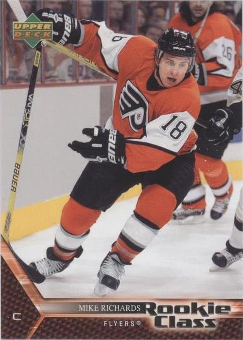2005-06 Upper Deck Rookie Class - Mike Richards #17 (RC) for sale ...