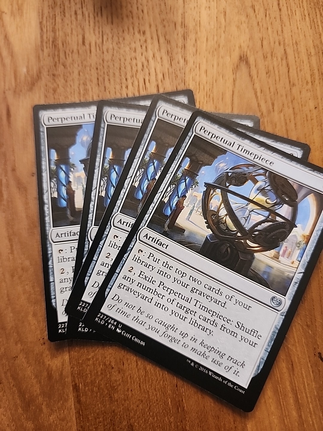 Perpetual Timepiece x4 Kaladesh 4x Magic the Gathering MTG | eBay