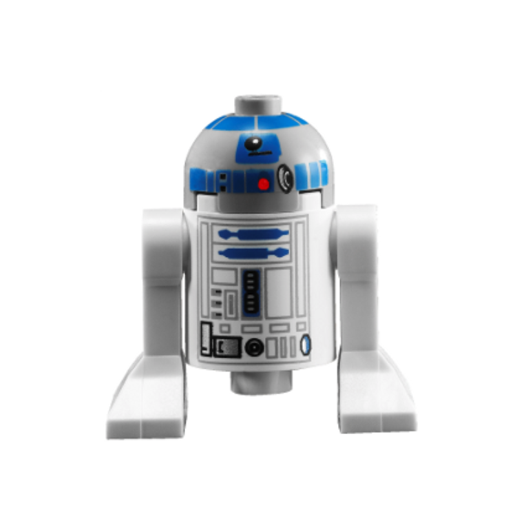 Lego R2-D2, R3-D5, R7-A7 T7-O1 Star Wars Astromech Droid Minifigure Lot ...