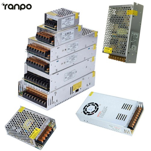 AC 110V-220V TO DC 5V 12V 24V Switch Power Supply Driver Adapter LED ...