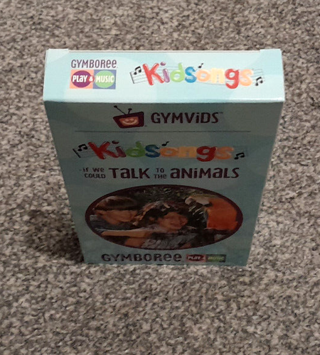 KIDSONGS IF WE COULD TALK TO THE ANIMALS GYMBOREE NTSC VHS VIDEO KIDS ...