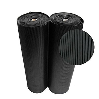03_167_W_RC_15 Ramp Cleat Non-Slip Outdoor Rubber Floor Mats, 0.13 3ft ...