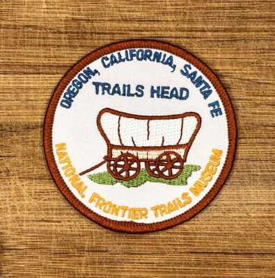National Frontier Trails Museum Patch 3in Oregon California Santa Fe ...