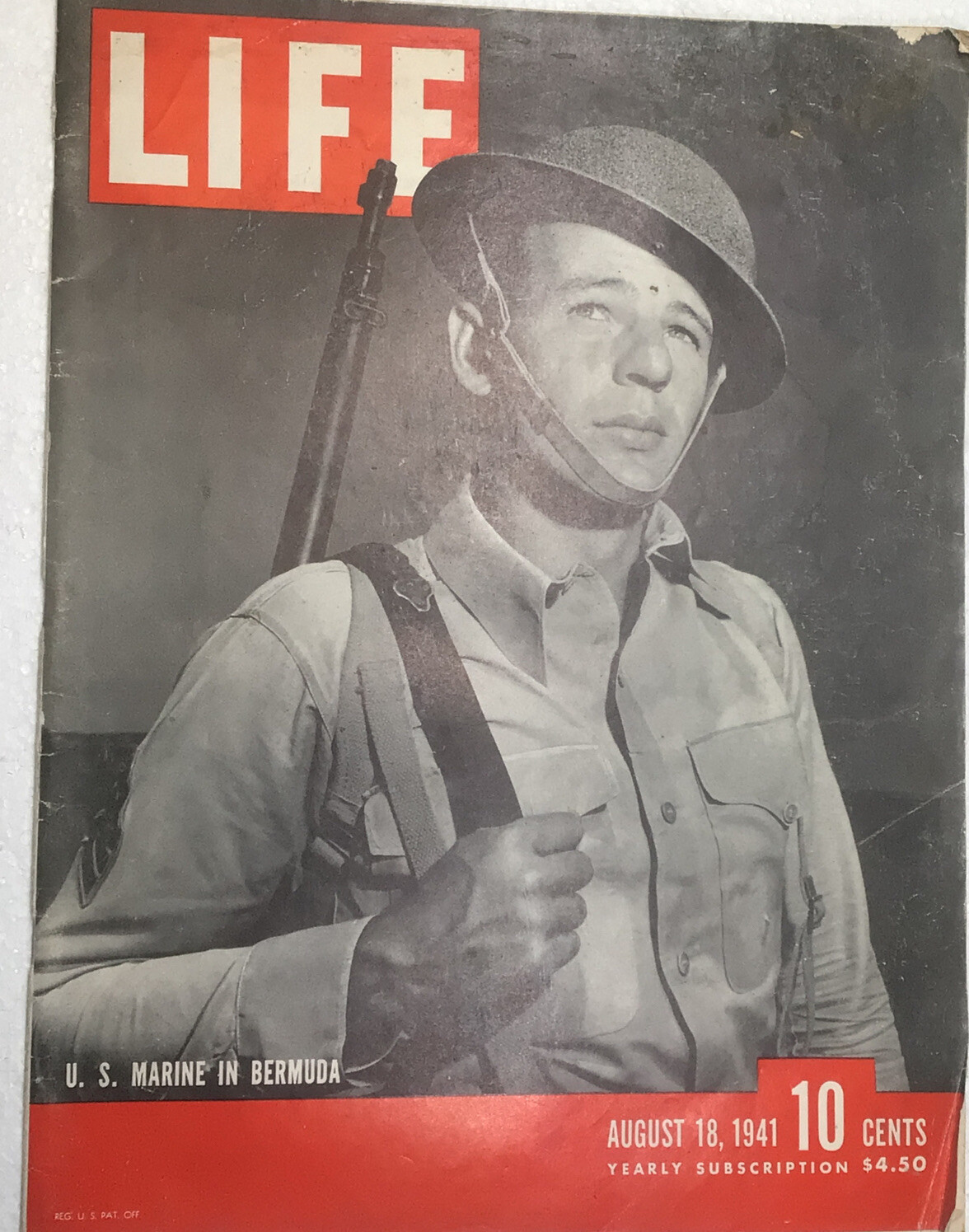 WW2 Life Magazine, US Marine August 18, 1941, Complete Preowned | eBay