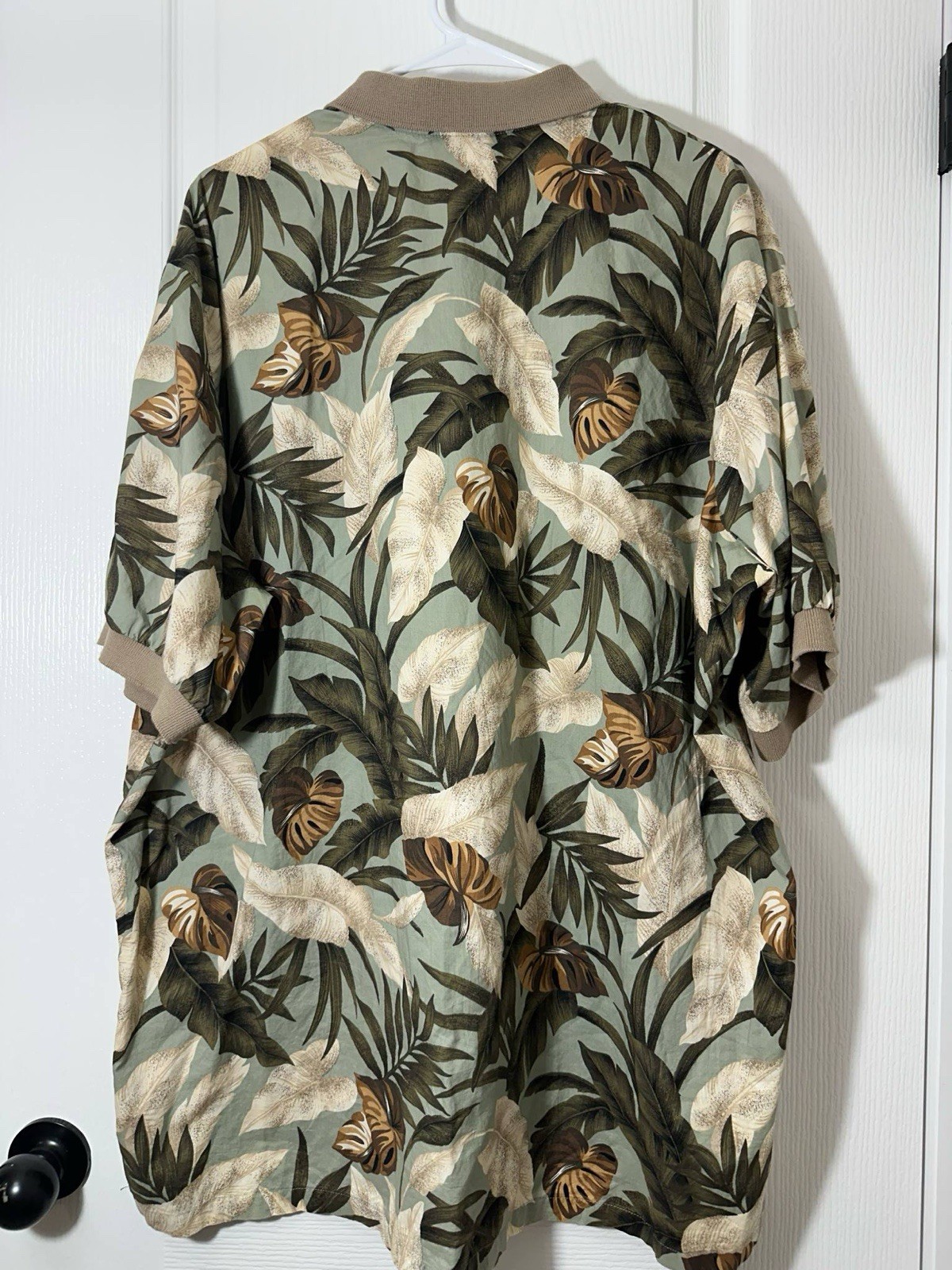 Vintage Pro Bowl Hawaii 1998 Palm Trees Hawaiian Polo… - Gem