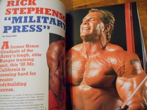 MUSCULAR DEVELOPMENT bodybuilding muscle magazine RICK STEPHENSON 5-89 | eBay