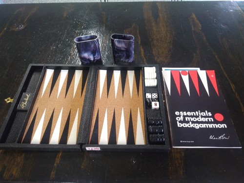 Vintage Crisloid Backgammon Travel Set - TDC-Heines House 1975 | eBay