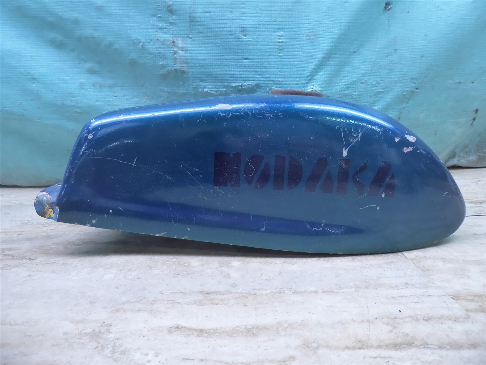 1970's Hodaka Alsport Steen 100cc Fiberglass Mini Bike Gas Fuel Tank ...