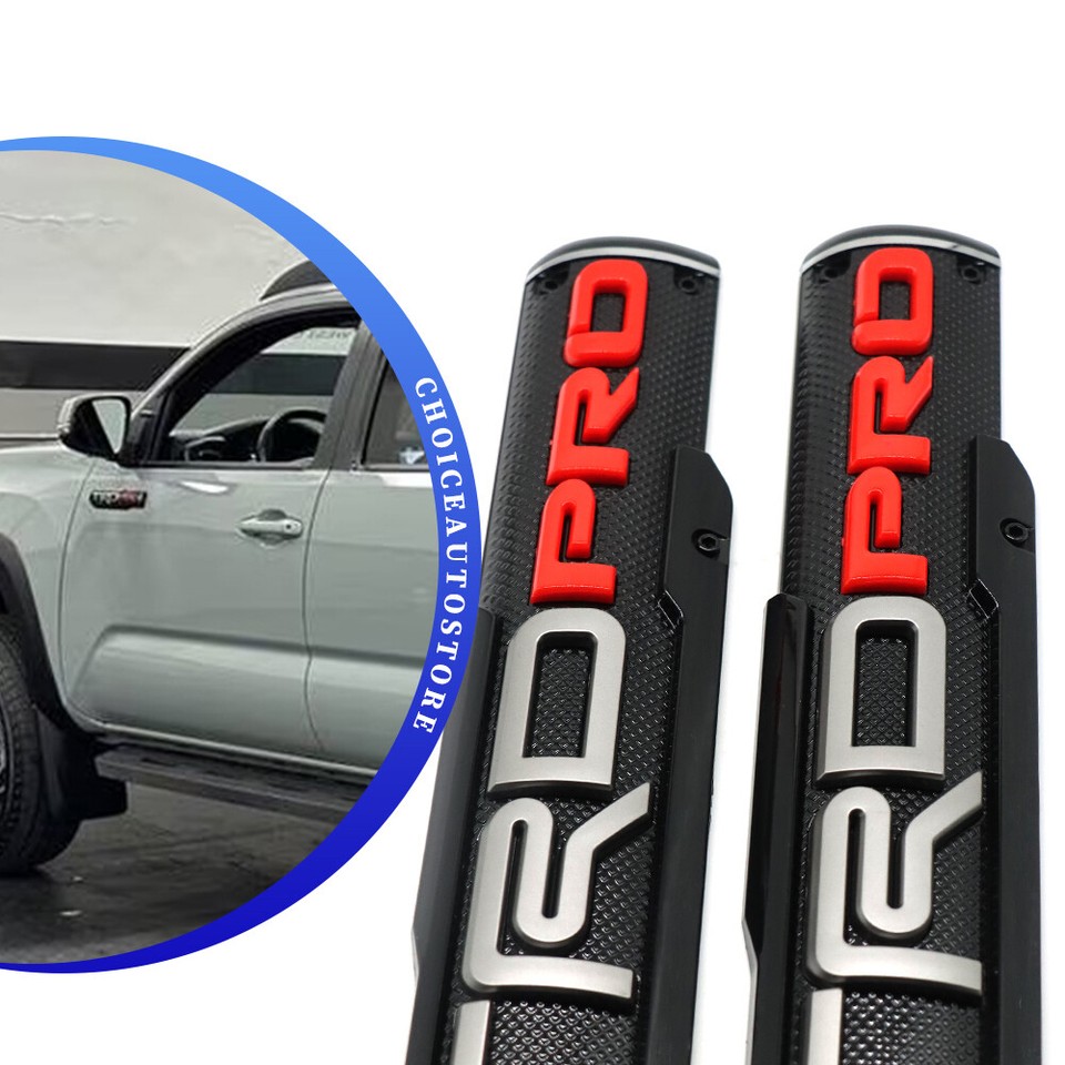 Left Right Door Pro Emblem Nameplate Replacement Fender Badges For ...