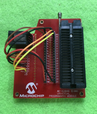 MICROCHIP AC162049 UNIVERSAL PROGRAMMING MODULE 02-01624-R4 04-01624 REV 3 | eBay