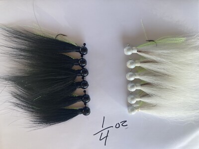 Hair Jigs , Lead Free. Pure Tin. 1/4 Oz. Dozen | eBay
