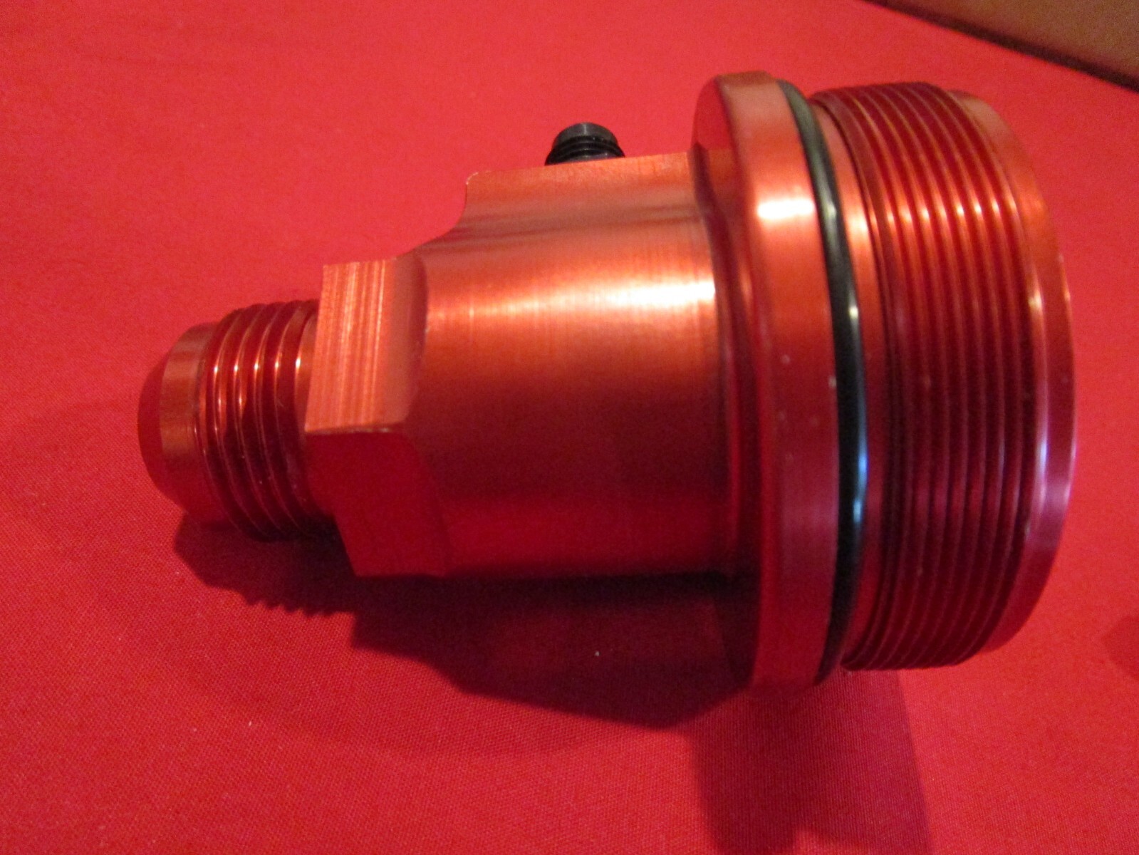 Peterson Fluid End Cap -12AN & -4AN 09-0400 Inlet 400 Series Filters ...