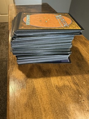 Stack Of Magic The Gathering Cards Mostly Black | eBay