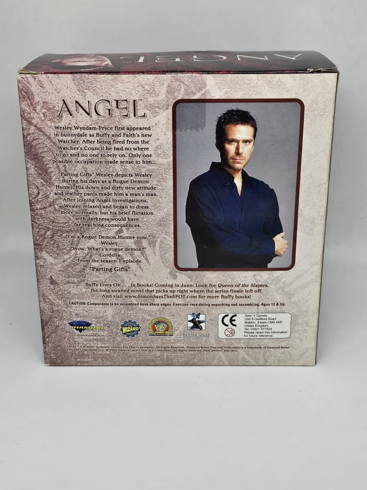 Diamond Buffy The Vampire Slayer Angel Wesley Action Figure Parting ...