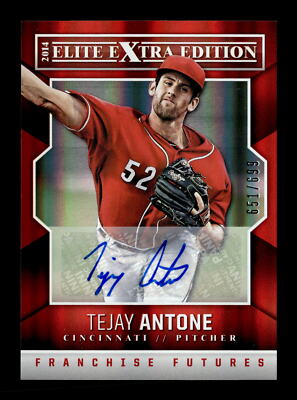 2014 Panini Elite Extra Edition Baseball #33 Tejay Antone RC Cincinnati ...