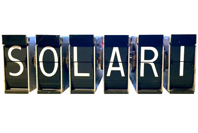 *RARE* Solari Udine Split Flap Display Like Vestaboard Bodet Airport ...