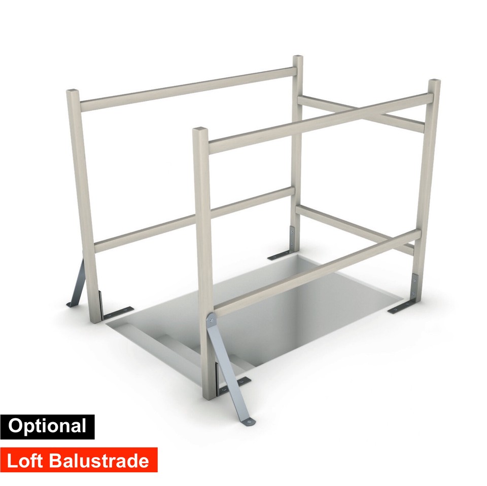 Accessories for MINI Wooden Metal Loft Ladder -Handrail -Balustrade ...