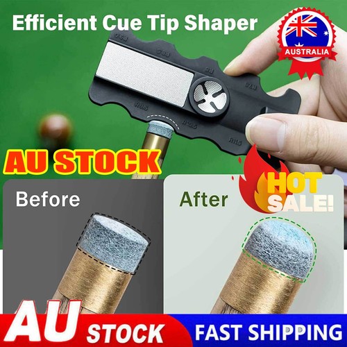 Cue Tip Shaper 5 in 1 of Snooker Pool Cue Tip Shaper Burnisher File Repair Tool | eBay