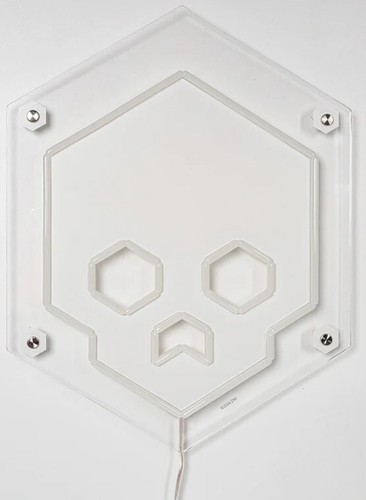 Starfield Constellation Crimson Fleet LED Skull Light Wall Lamp Art ...