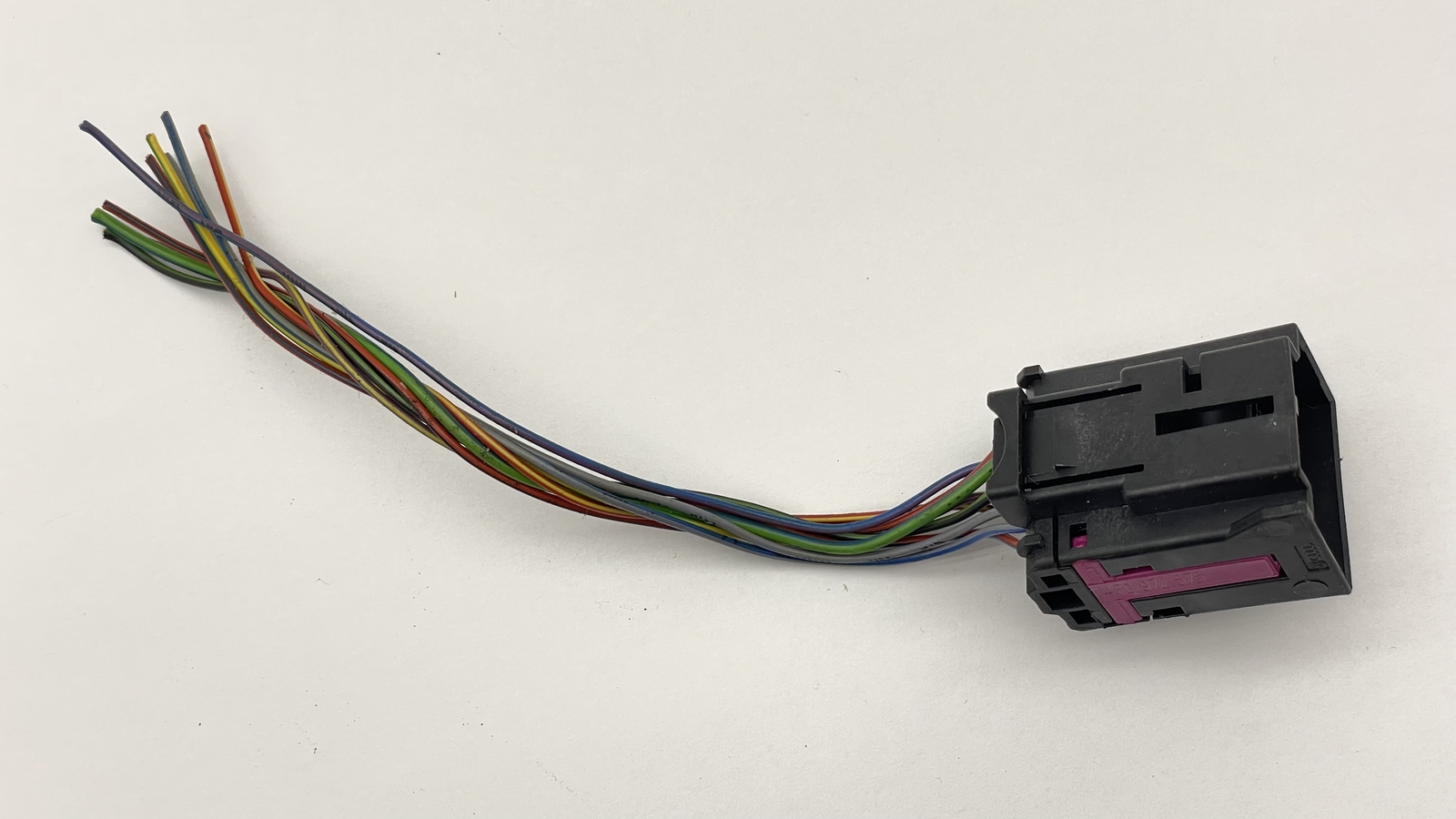 VW Audi Skoda Seat Male Connector Plug 16 Port 10 Wire Pigtail OEM ...