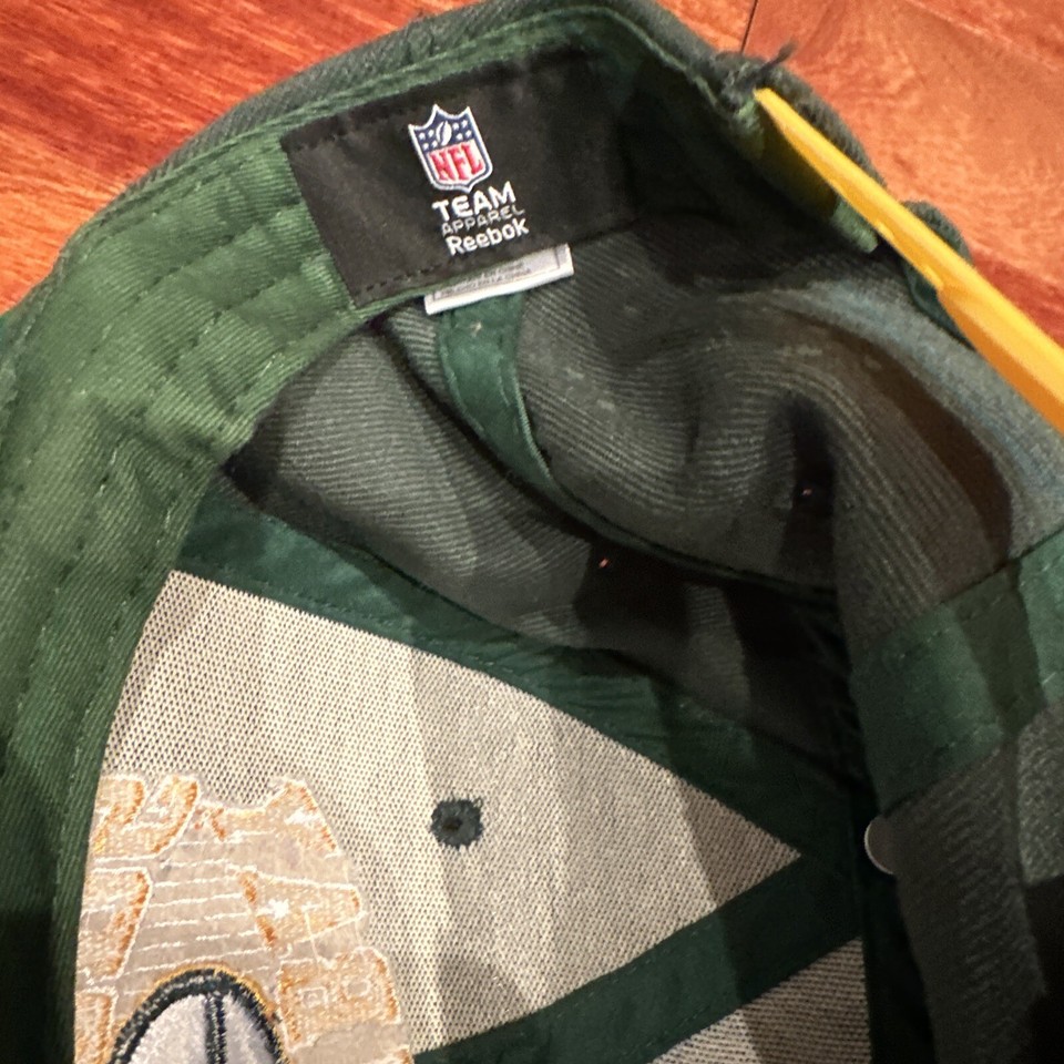 Green Bay Packers Reebok Team Apparel NFL Adjustable Cap Hat | eBay UK