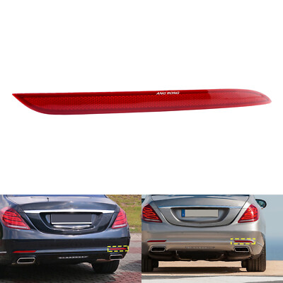 Rechts Reflektor Stoßstange Rot für Mercedes S-Klasse W222 2014-2015 ...