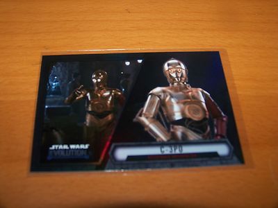 STAR WARS C-3PO 2016 TOPPS EVOLUTION #74 | eBay