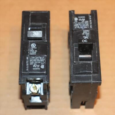 One New Open Box SIEMENS Q130 1 Pole 30 Amp Breaker | eBay