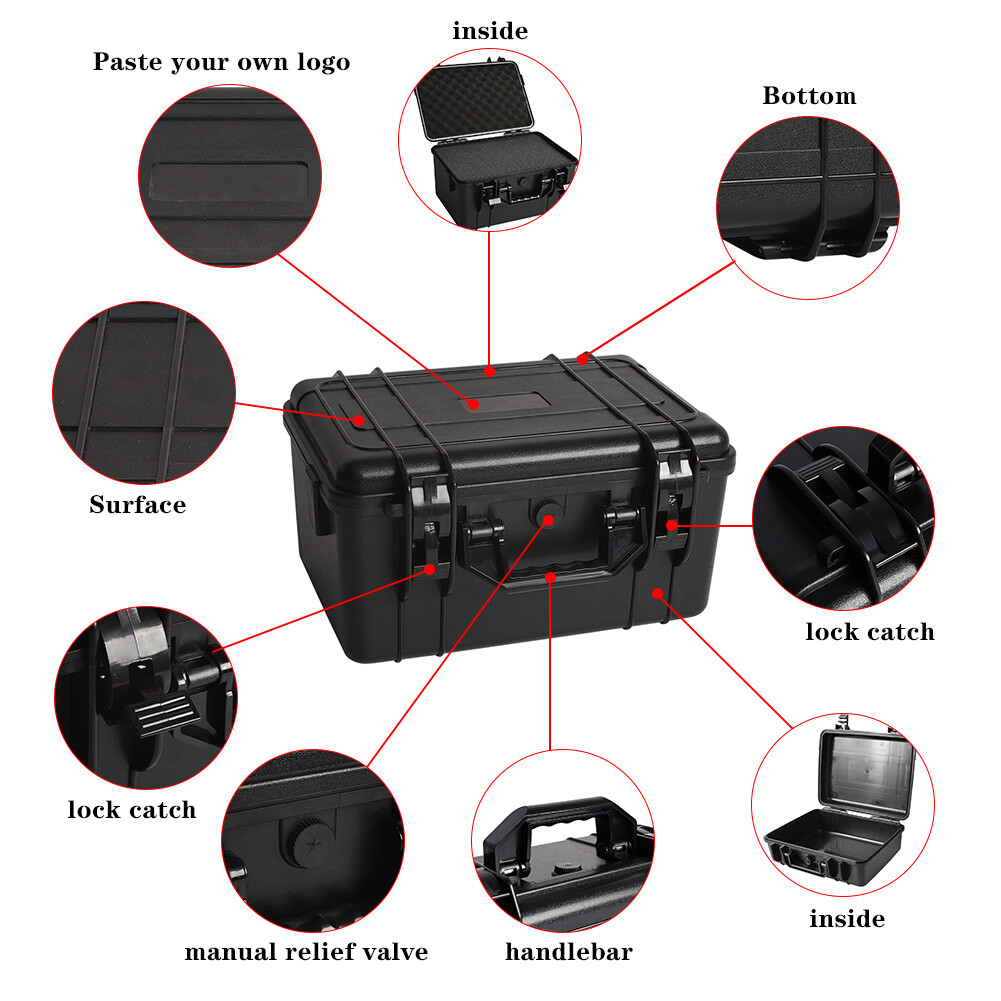 Large Hard Flight Case Foam Camera Photography Carry Storage Tool Box w ...